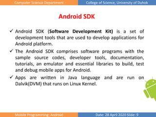 Android Operating system | PPTX