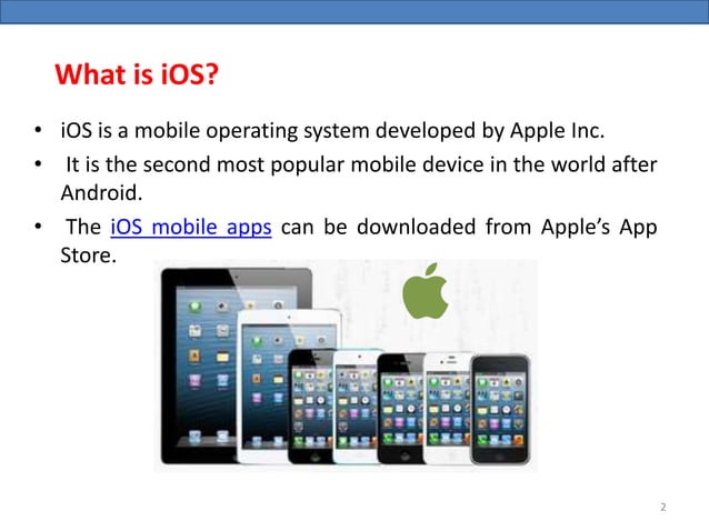 iOS Operating System | PPT