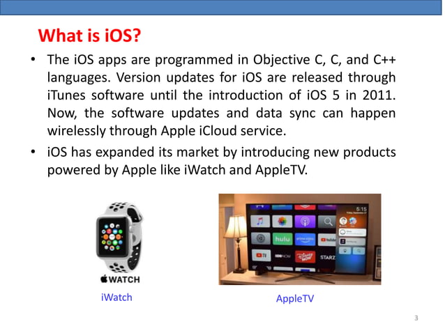 iOS Operating System | PPT
