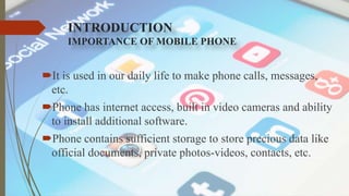 Mobile protection | PPTX