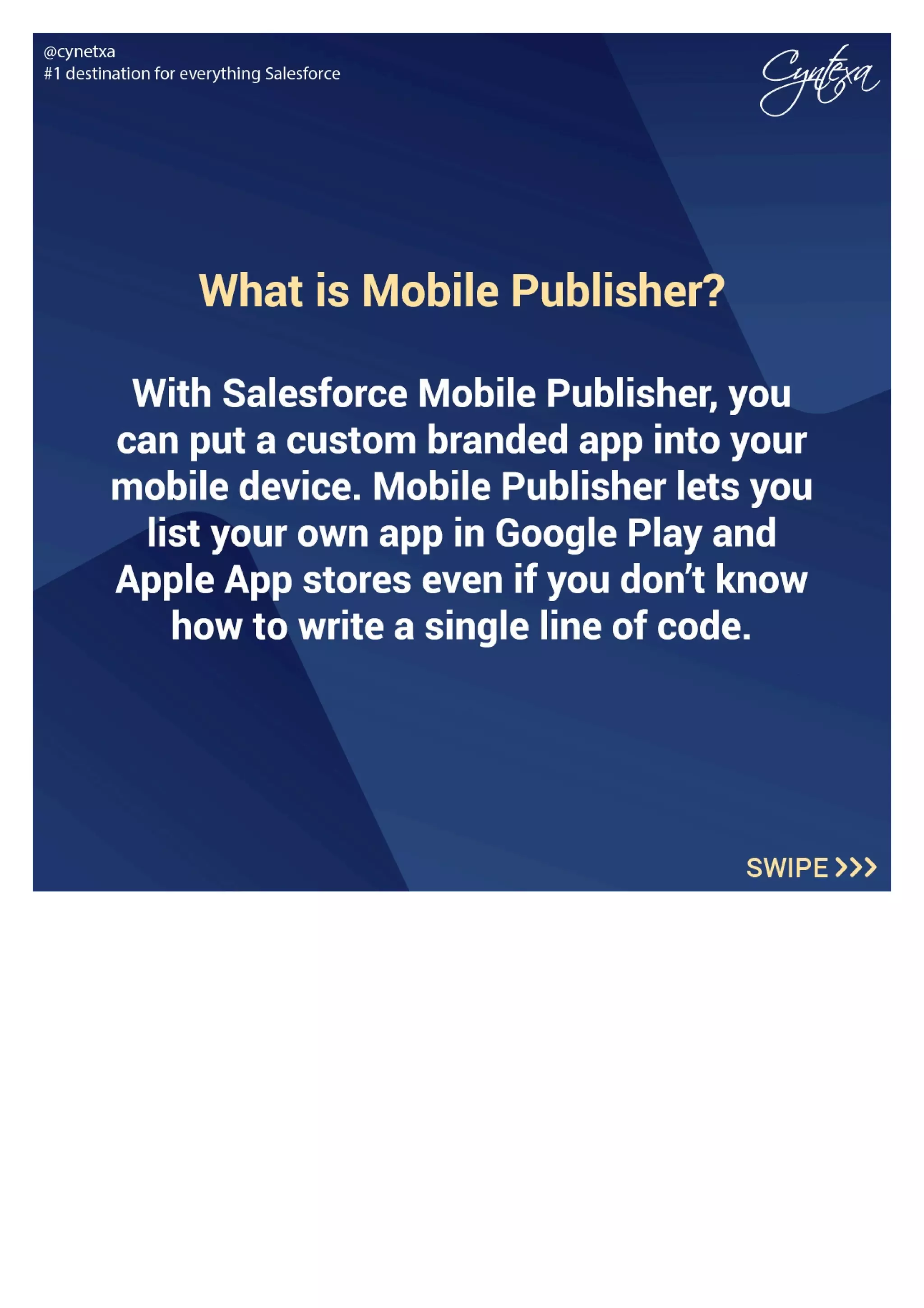 Salesforce Mobile Publisher | PDF
