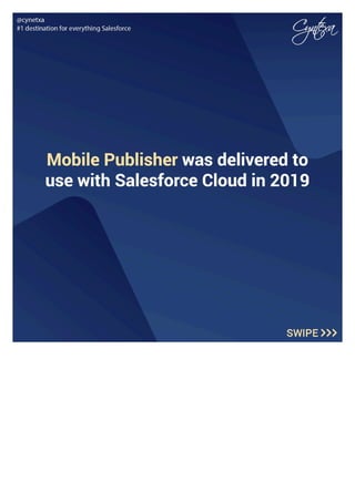 Salesforce Mobile Publisher | PDF