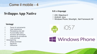 Mobile - Quali approcci? | PPT