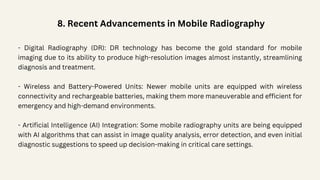 Mobile Radiography: Techniques, Applications, and Safety Measures | PDF