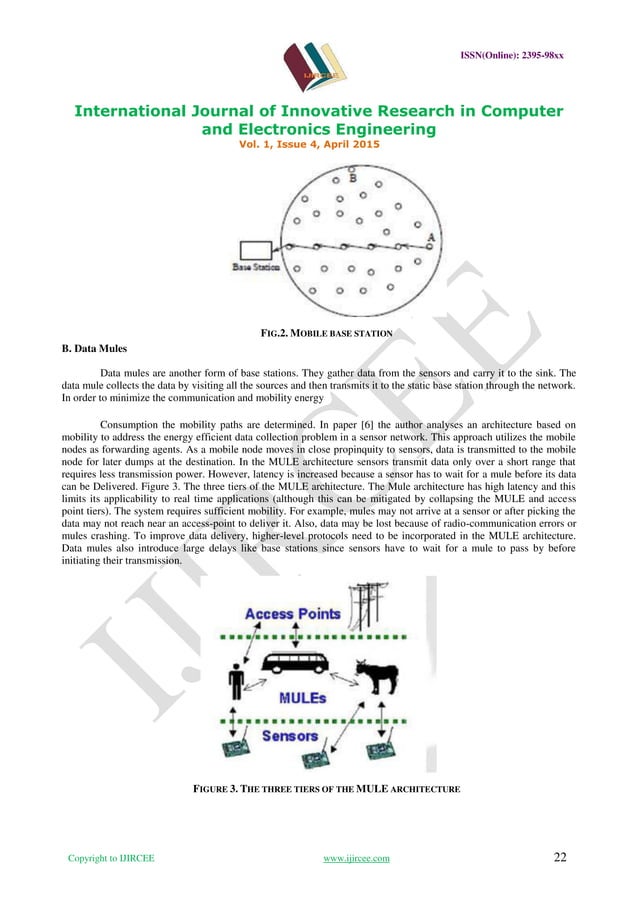 Mobile Relay in Data-Intensive using Routing Tree WSN | PDF