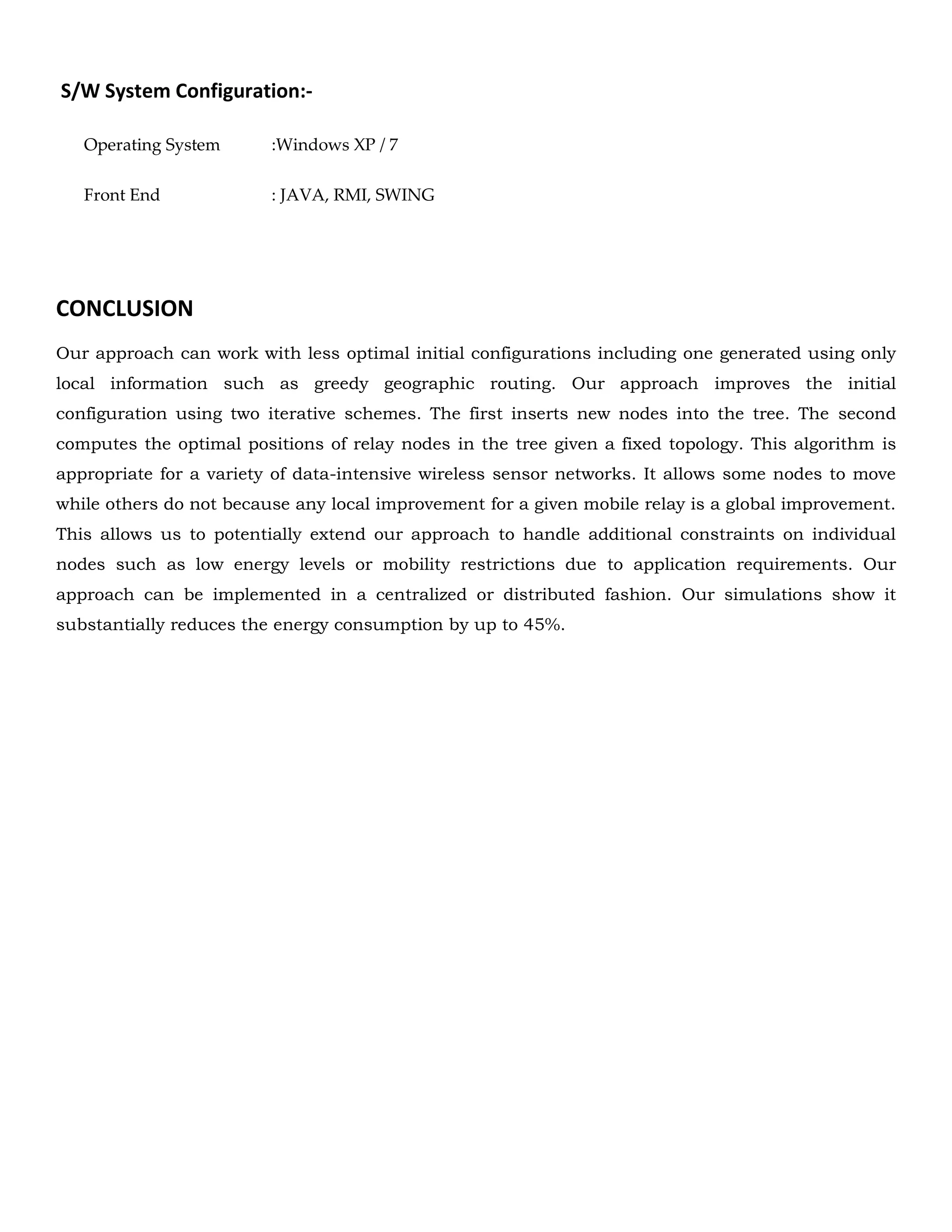 Mobile relay configuration in data intensive wireless sensor networks | PDF