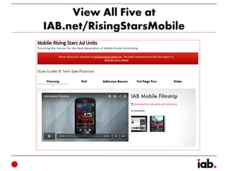 Mobile Rising Stars- IAB US | PDF