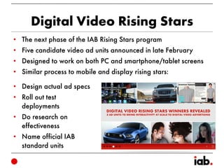 Mobile Rising Stars- IAB US | PDF