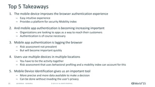 Mobile Risk Analysis: Take Your Mobile App Security to the Next Level | PDF | Internet | Computing