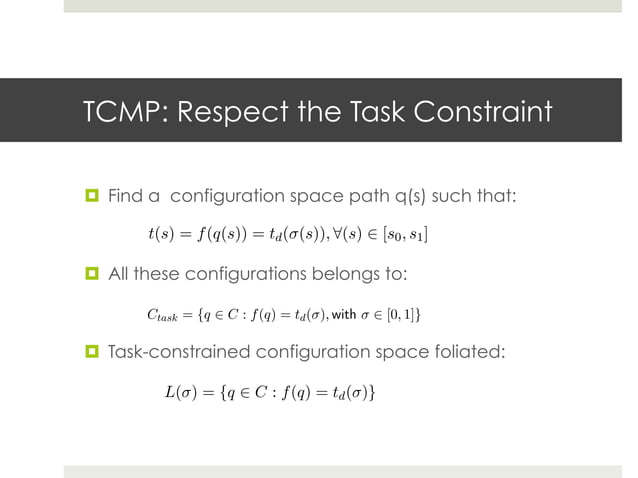 Task Constrained Motion Planning for Snake Robot | PDF | Programming Languages | Computing