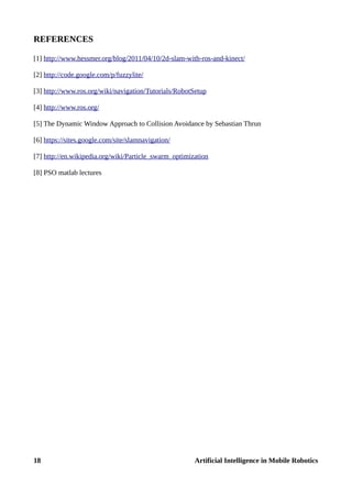 Mobile robotics fuzzylogic and pso | PDF
