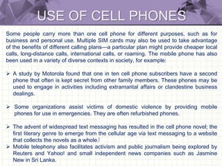 Mobile uses in colleges | PPTX