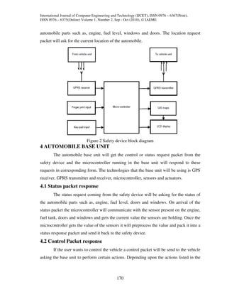 Mobile safety systems for automobiles | PDF