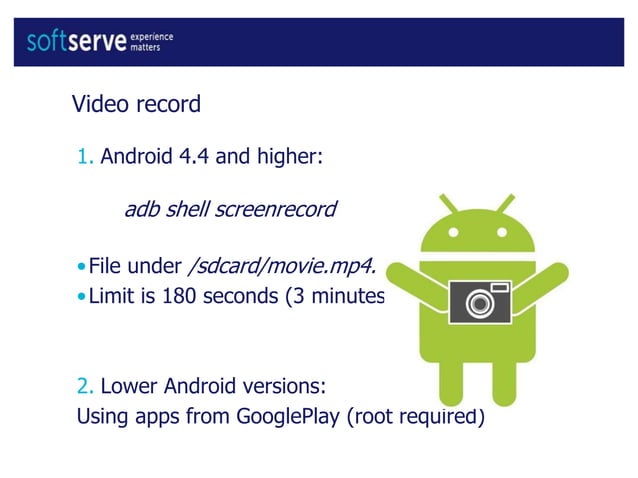 Android Mobile Application Testing Human Interface Guideline Tools Ppt