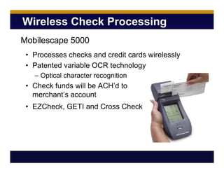 Mobilescape 3000 5000 Customerversion | PPT