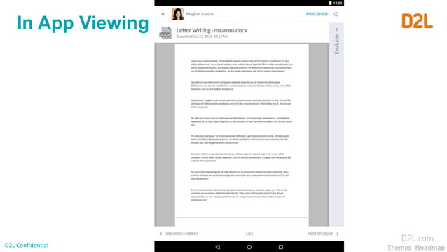 Going Mobile with Brightspace | PPT