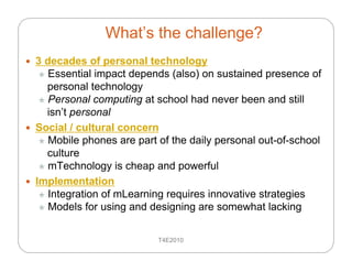 Mobile Scenarios Presentation | PDF