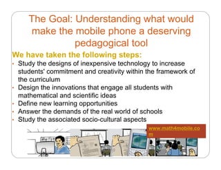 Mobile Scenarios Presentation | PDF