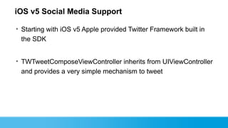 Mobile sdk socialframework-df2012_v3 | PPT