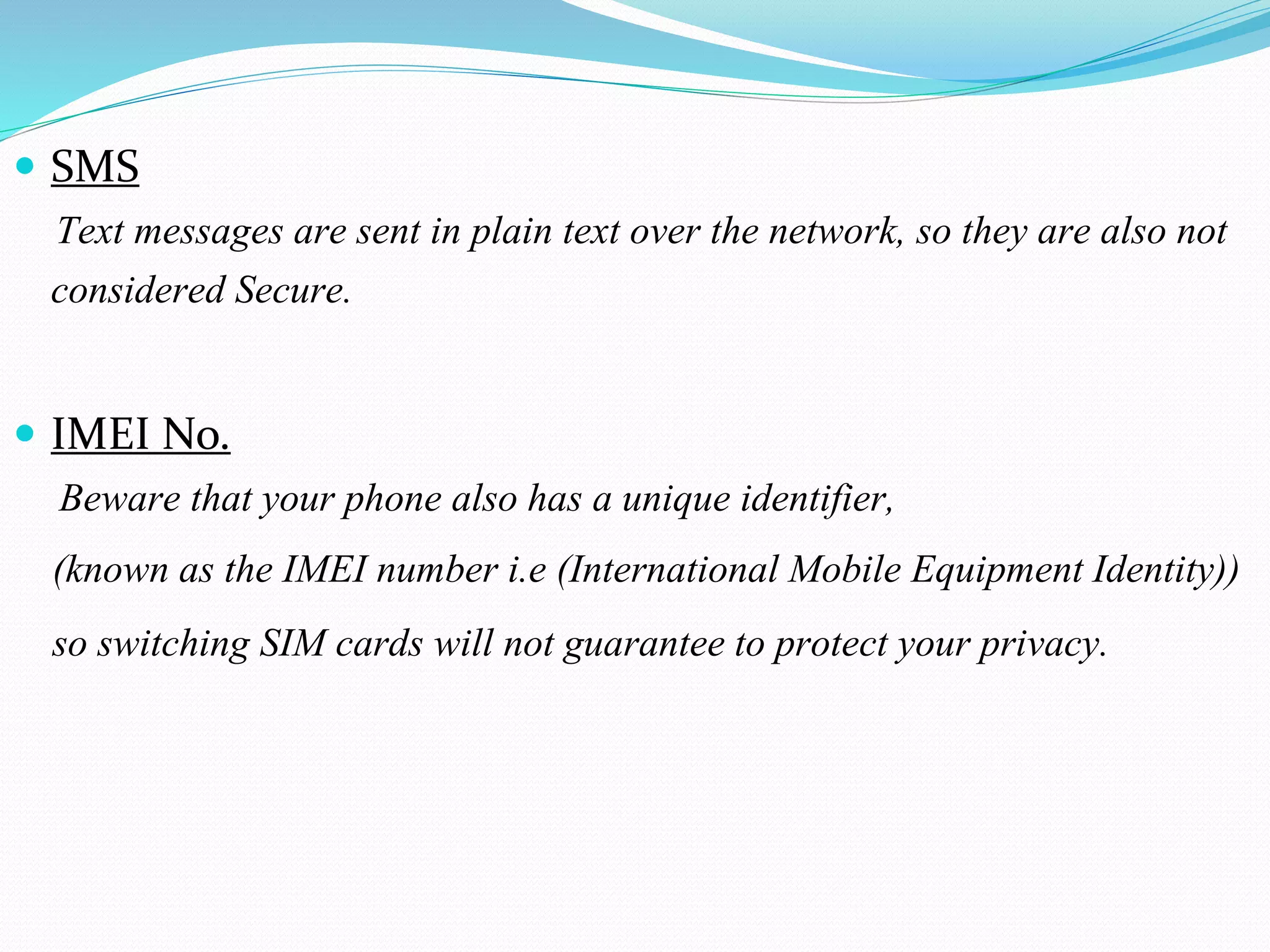 Mobile security | PPTX