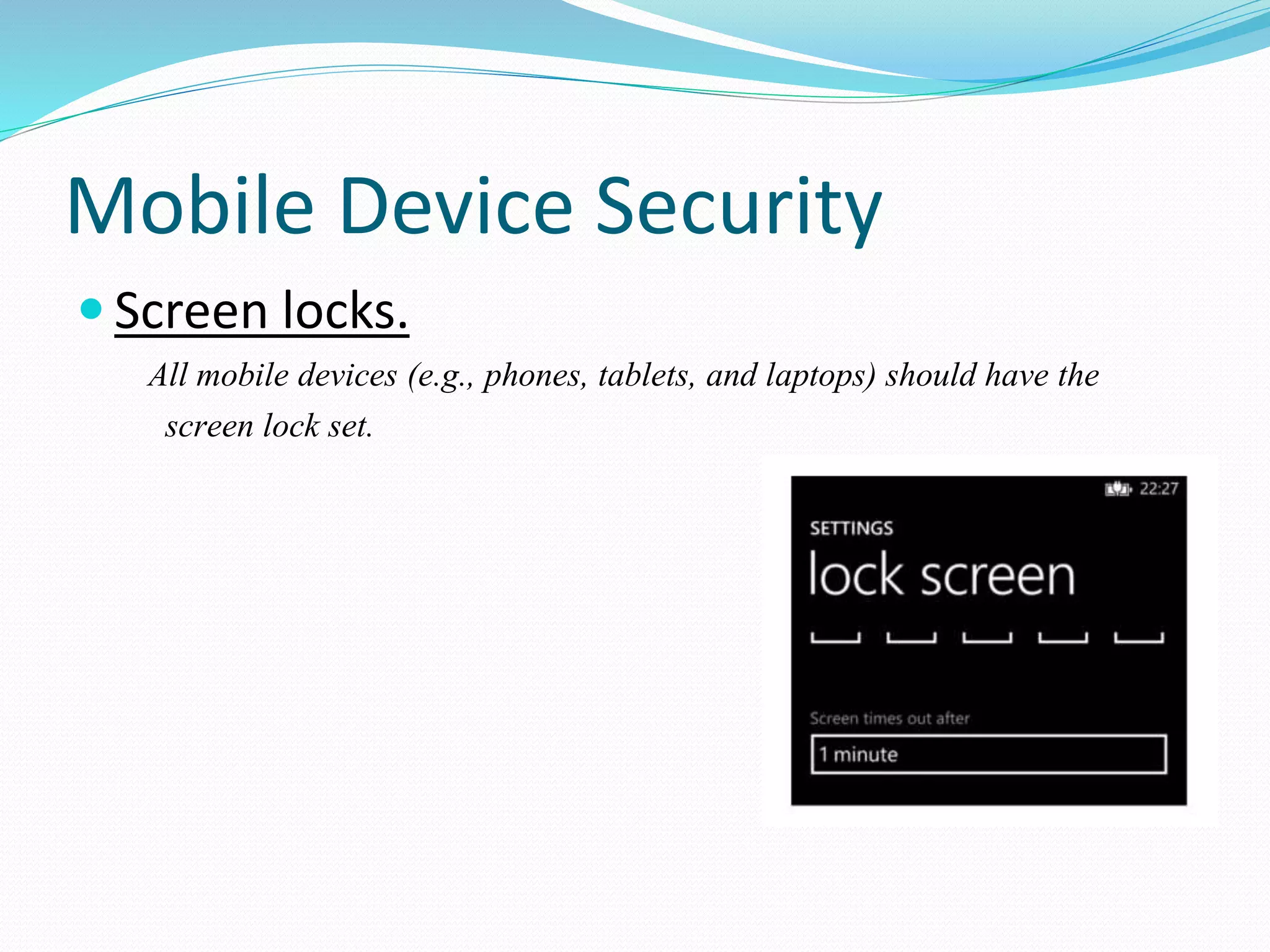 Mobile security | PPTX