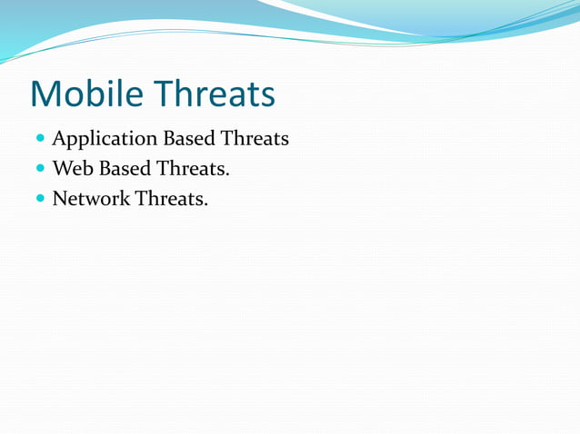 Mobile security | PPTX