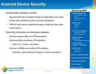 Mobile Security in 2013 | PPT