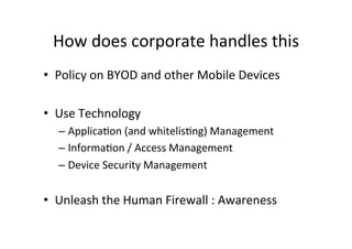 Mobile security and what it means to you bb | PDF