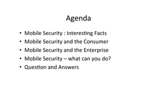 Mobile security and what it means to you bb | PDF