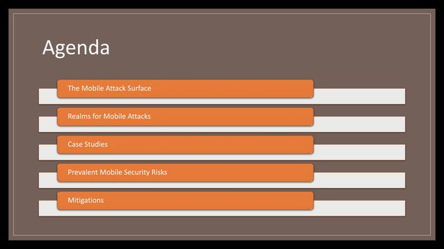 Mobile Security Risks & Mitigations | PDF