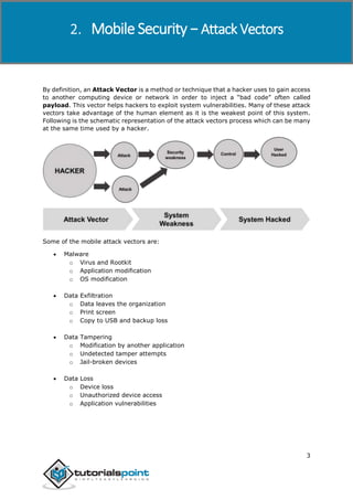Mobile security tutorial | PDF
