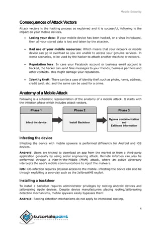 Mobile security tutorial | PDF
