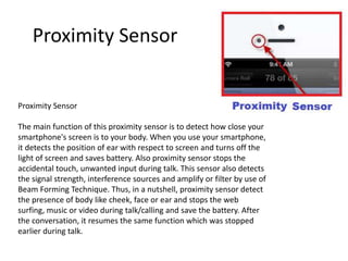 Mobile Sensors | PPTX
