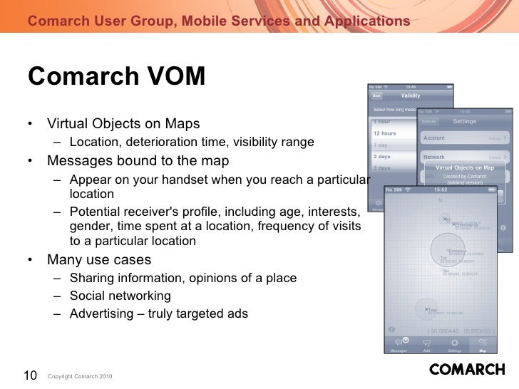 Comarch Mobile Services And Applications