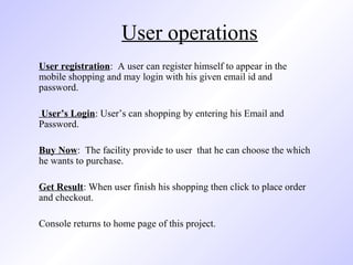 Mobile shop.ppt123 | PPT