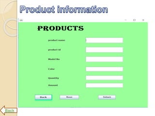 Mobile shop management system(app design) | PPT