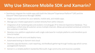 Sitecore Mobile Apps | PPT
