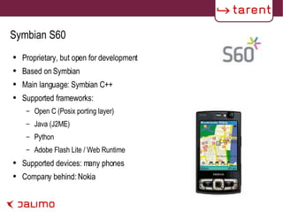 mobile development platforms | PPT