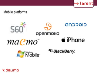 mobile development platforms | ODP | Programming Languages | Computing