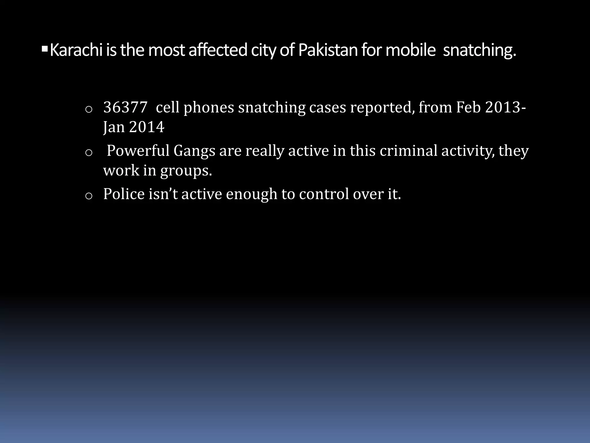 Mobile snatching ppt. | PPT
