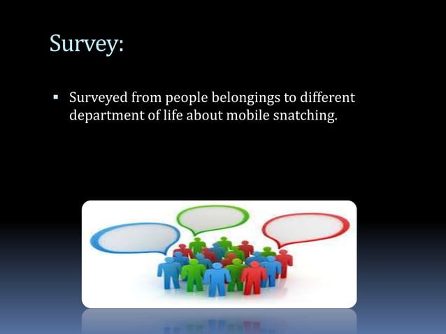 Mobile snatching ppt. | PPT