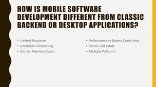 Mobile Software Architecture | PPT