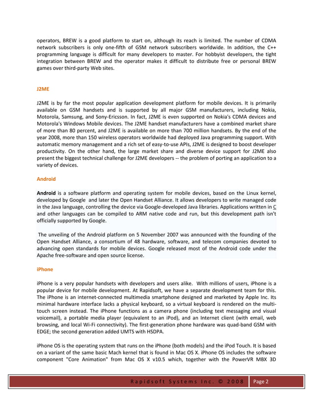 Mobile software development_and_mobile_porting | PDF