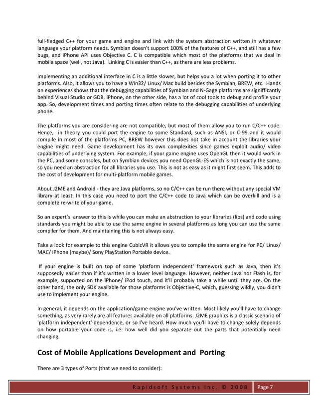 Mobile software development_and_mobile_porting | PDF