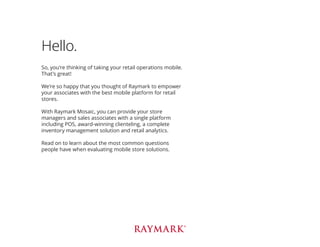 Mobile Solutions Buyer's Guide | PDF