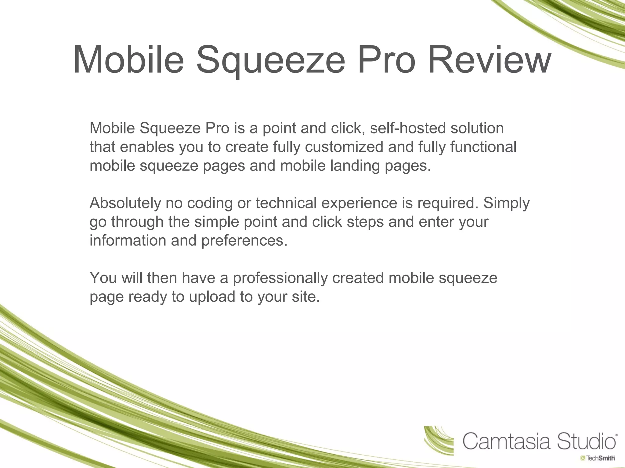 Mobile squeeze pro review | PPT