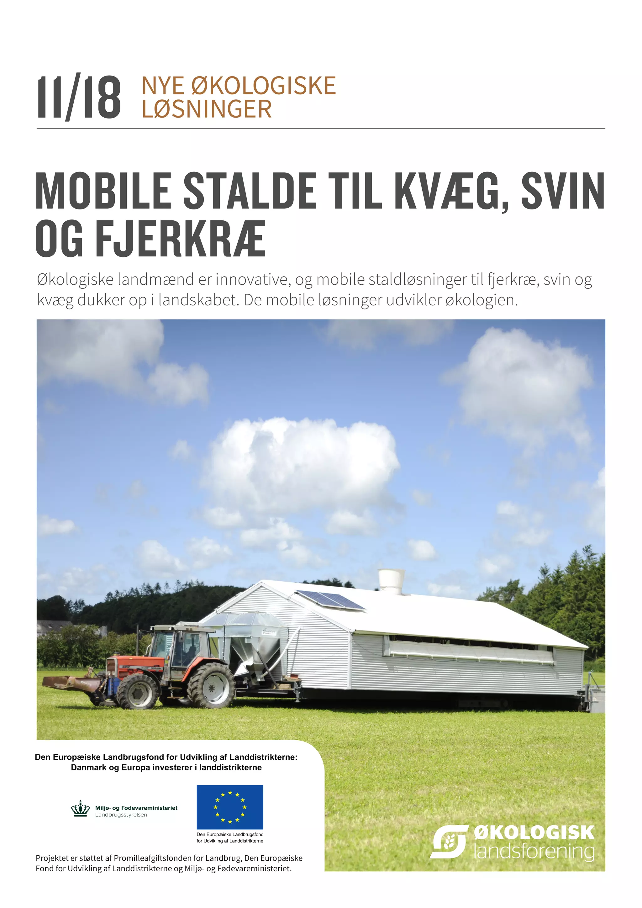Mobile stalde til kvæg, svin og fjerkræ | PDF