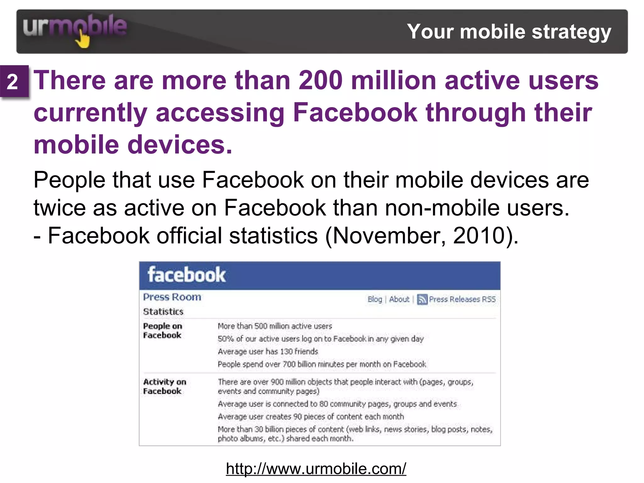 Mobile Growth Statistics | PPT | Smartphones | Consumer Electronics