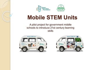 Mobile STEM Units | PPT