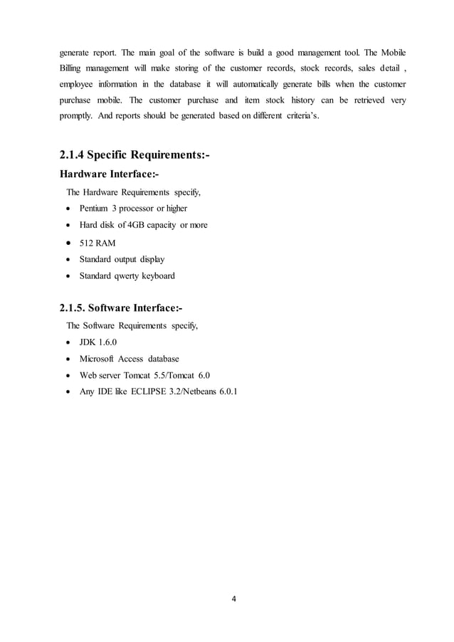 Mobile store management | DOCX